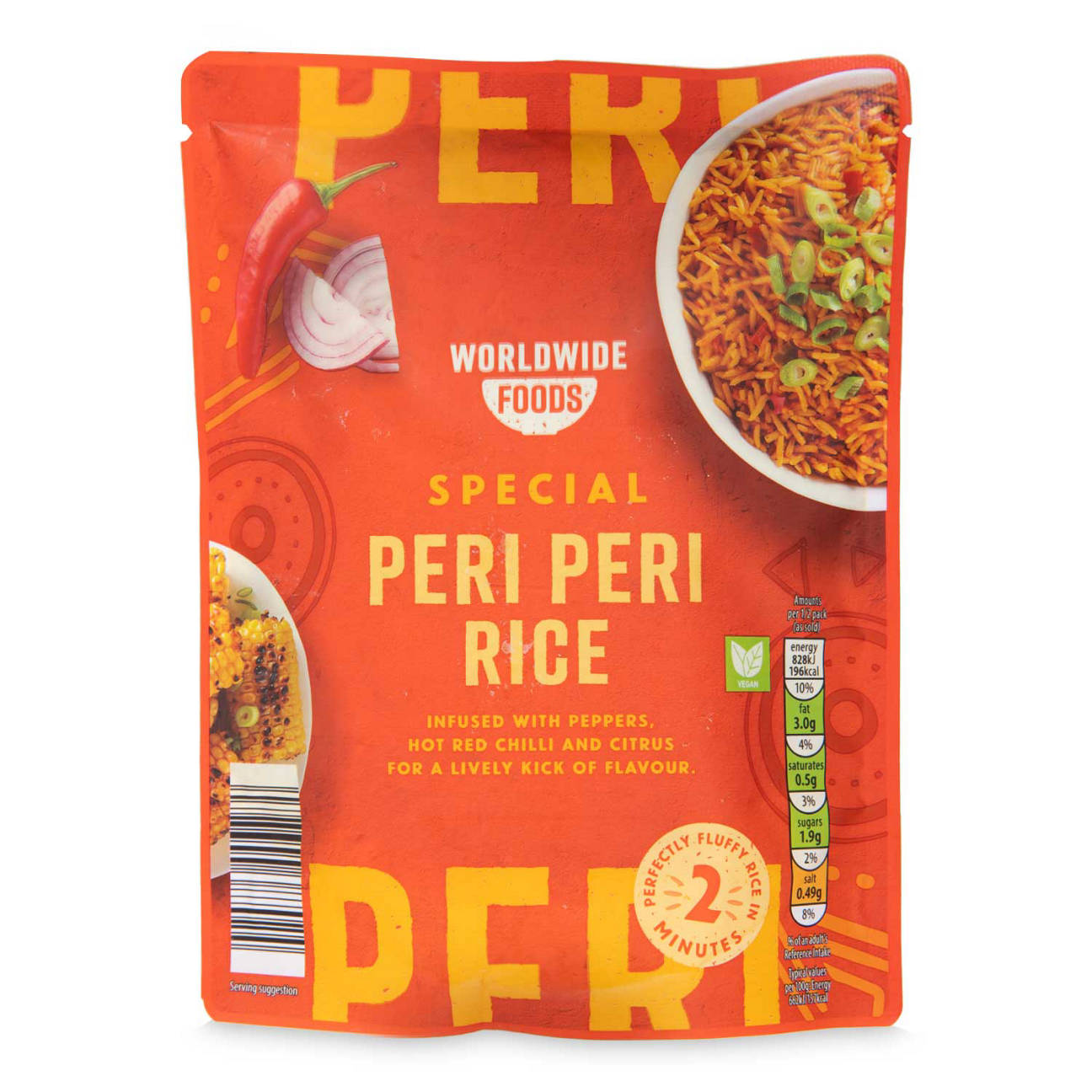 Peri Peri Rice Pouch | ALDI IE